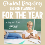Guided Reading Lesson Planning FOR THE YEAR | First Grade Bangs